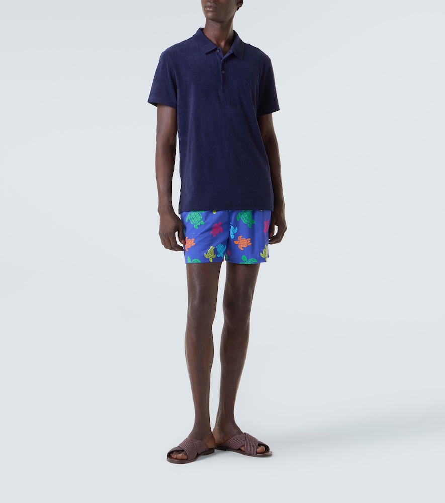 VILEBREQUIN phoenix terry toweling polo shirt