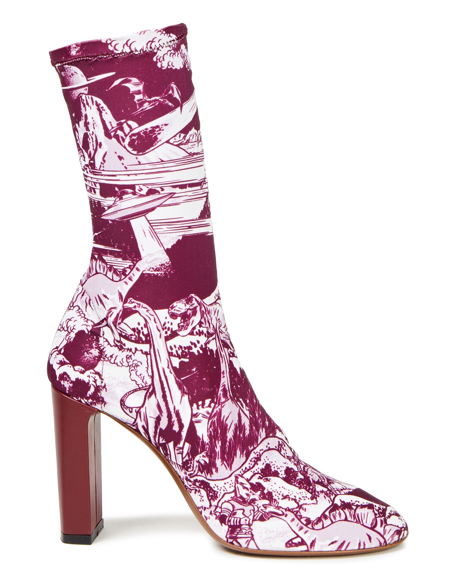 Buy NEOUS Ankle Boots - Burgundy At 29% Off | Editorialist