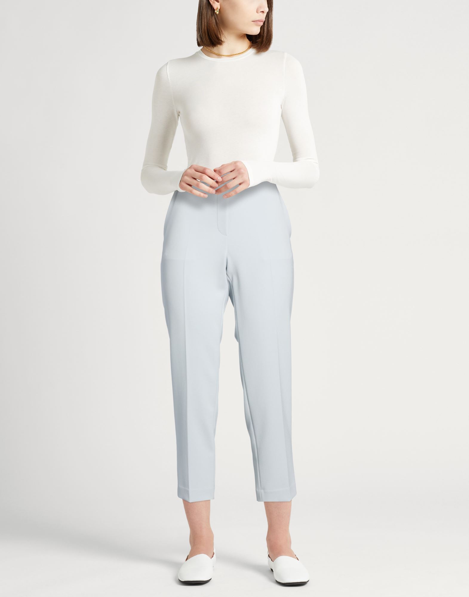THEORY THEORY Tapered Crepe Pants