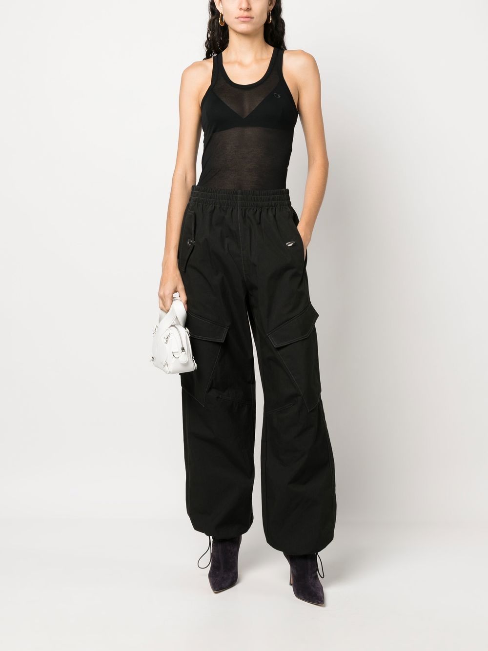 COPERNI Semi-Sheer Racerback Top