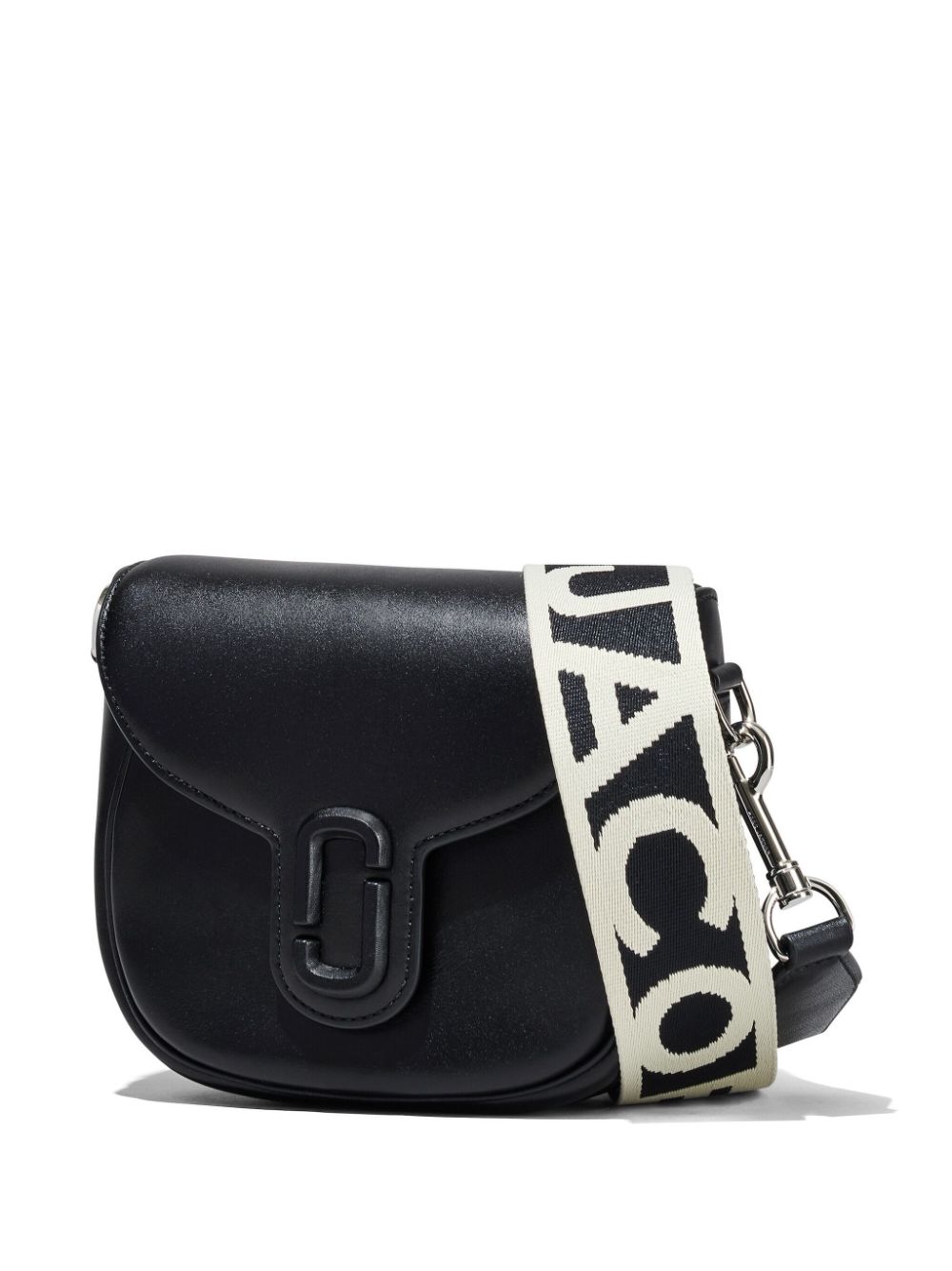 Marc Jacobs Covered J Marc Saddle Bag - Black | Editorialist