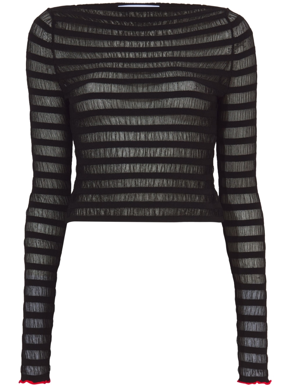 JEAN PAUL GAULTIER Long-sleeves Striped Top