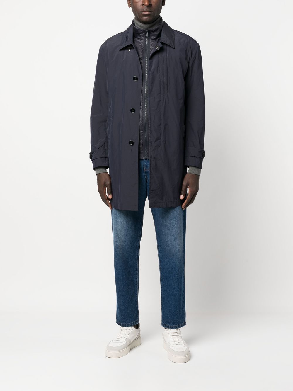 FAY Detachable-Lining Coat