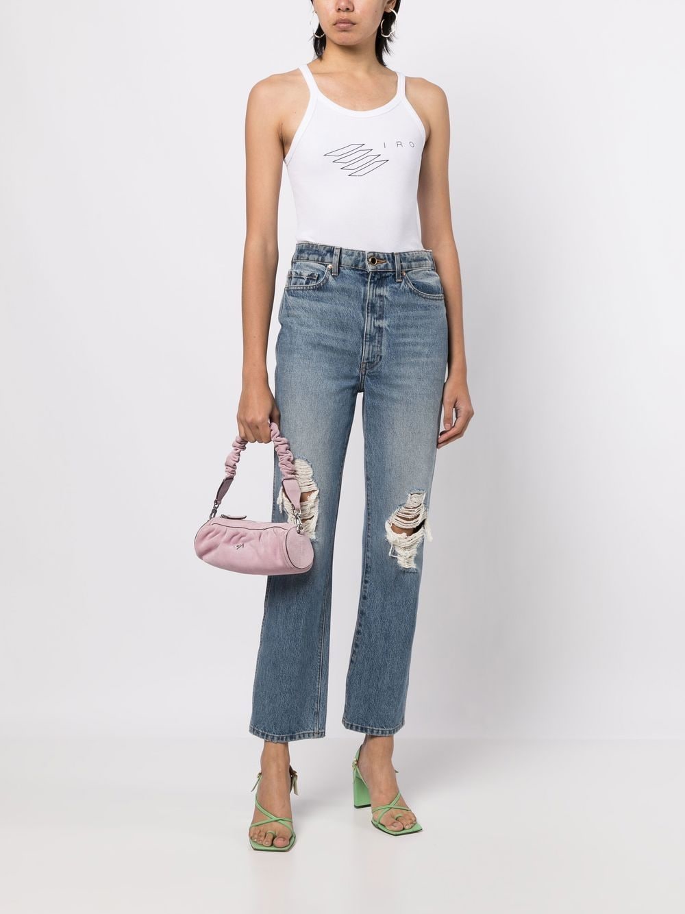 IRO PARIS IRO Logo-Print Tank Top
