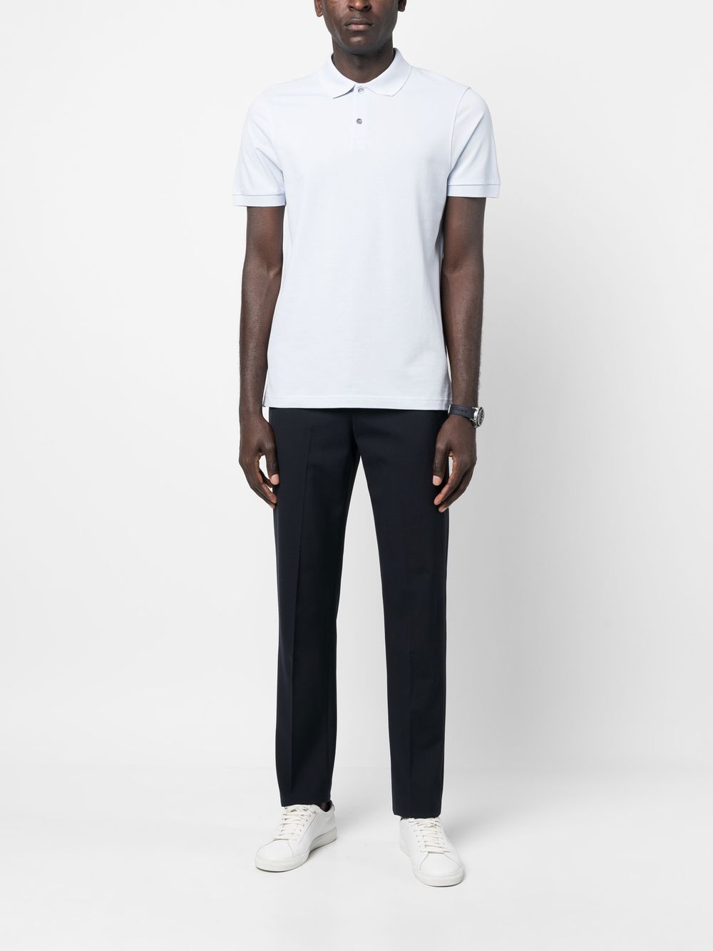 SUNSPEL short-sleeve cotton polo shirt
