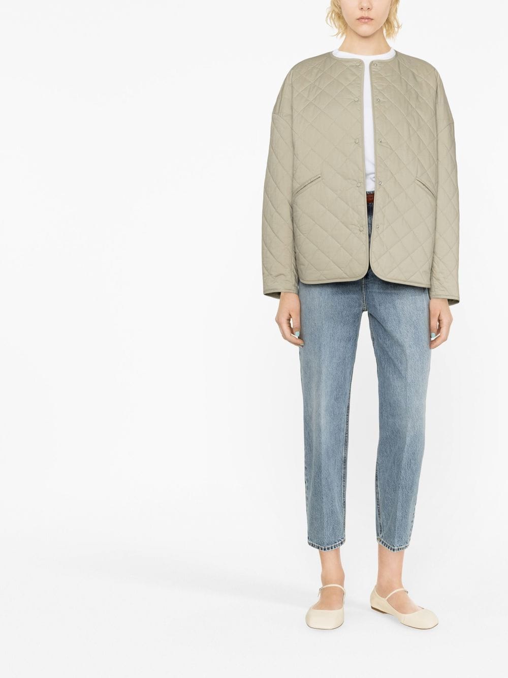 TOTÊME TOTEME Oversized Quilted Jacket