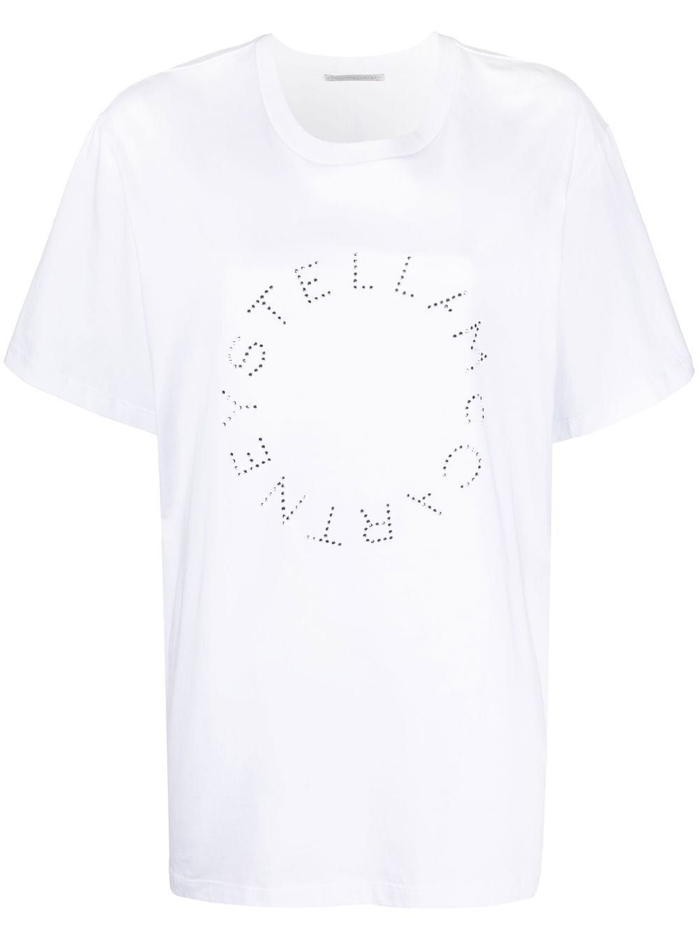 STELLA MCCARTNEY Stella McCartney Rhinestone-Logo T-Shirt