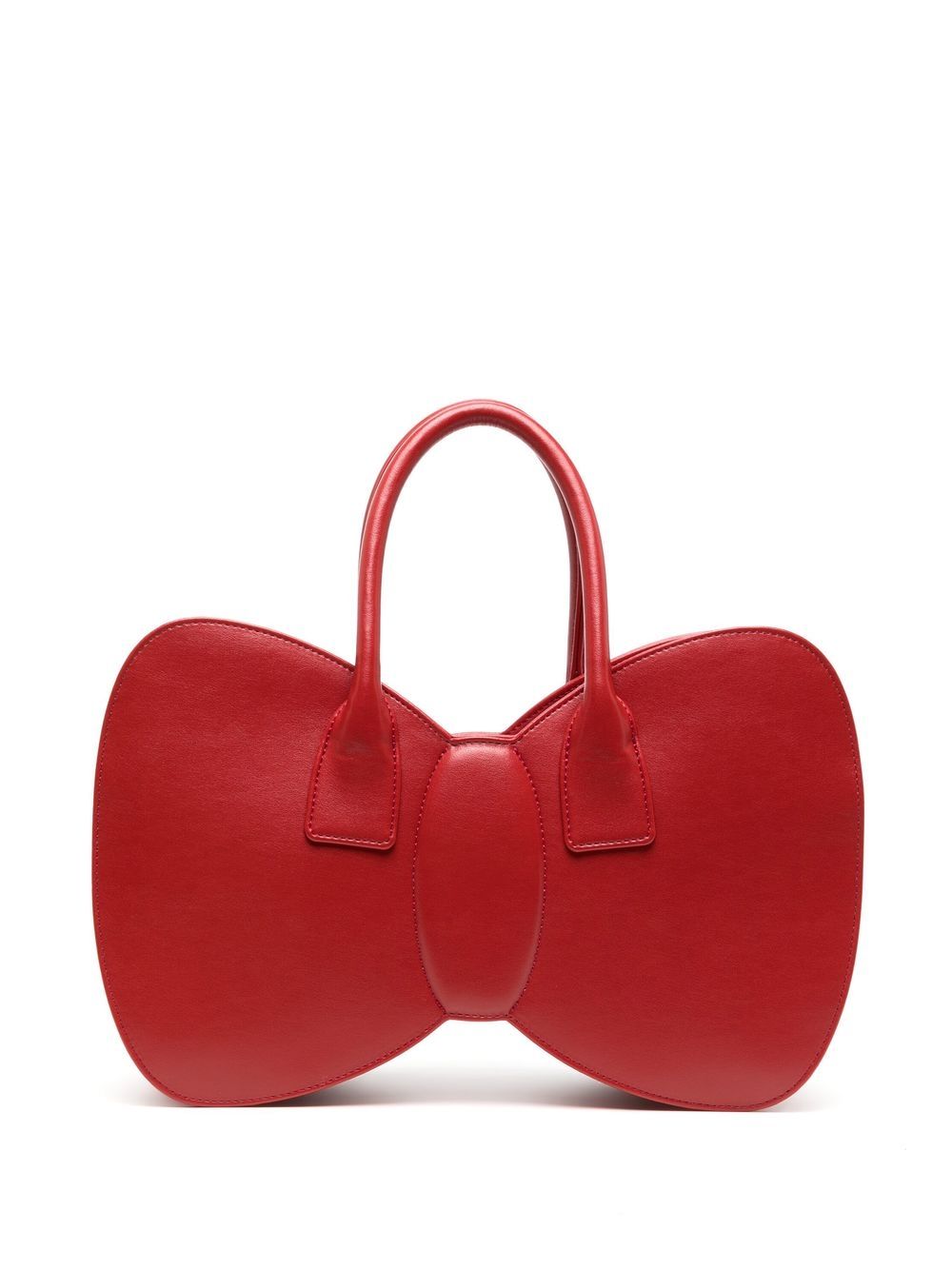 Comme Des GarçOns Bow-Shape Leather Bag - Red | Editorialist