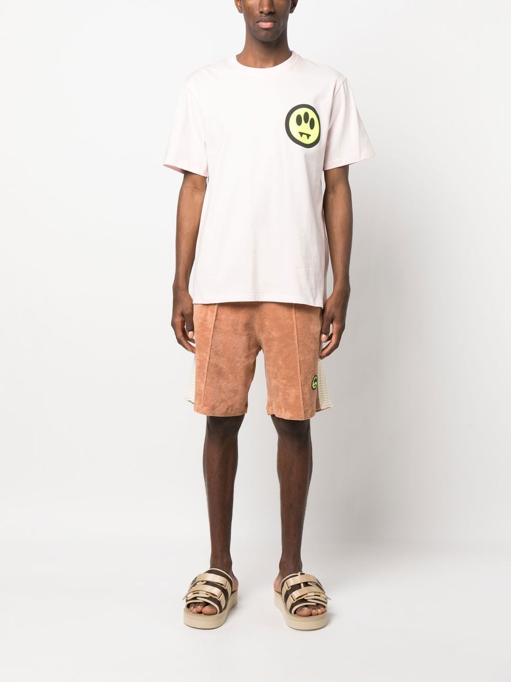 BARROW Logo-Patch Terry Shorts