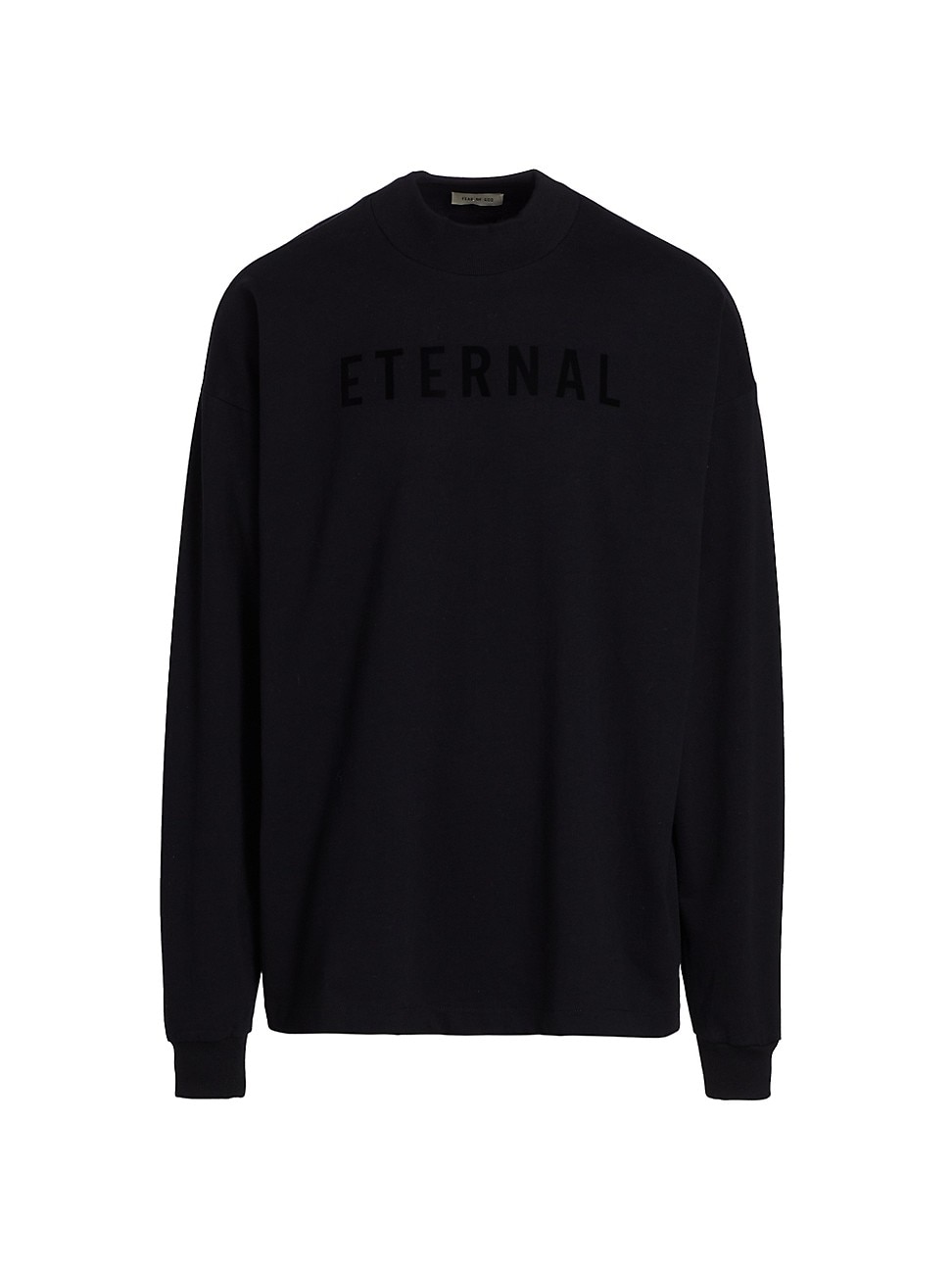 美品 FEAR OF GOD ETERNAL ボタンフロントシャツ ブラック44 Fear Of God Eternal Cotton Long-Sleeve T-Shirt In Black - 63% Off