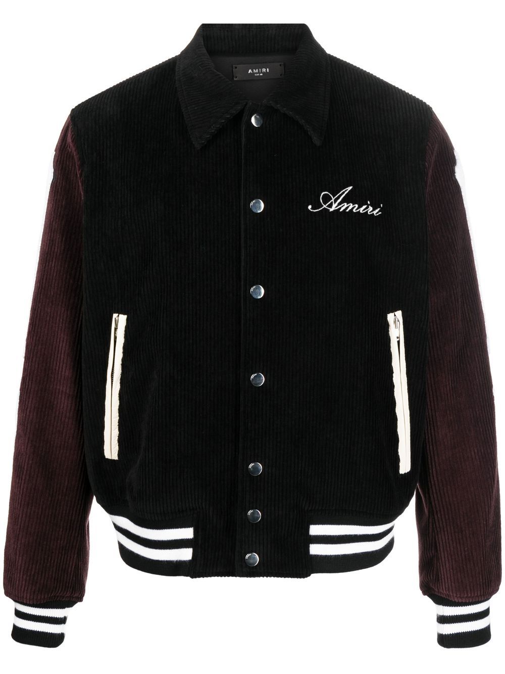 AMIRI AMIRI Panelled Corduroy Varsity Jacket