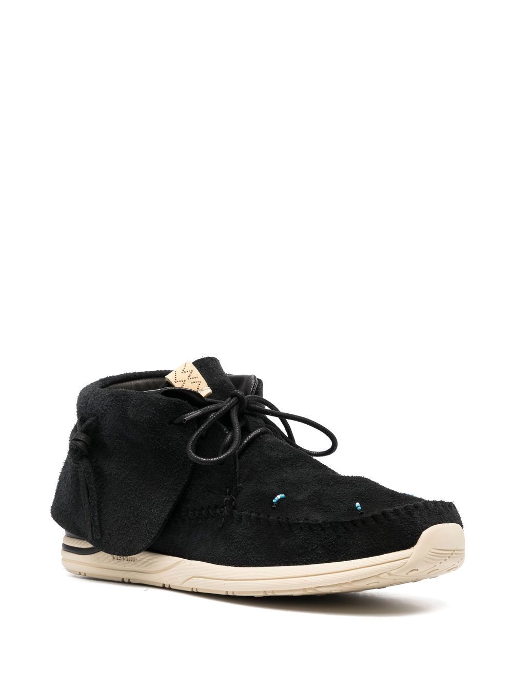Visvim Black / Cream Lhamo w/ bead Visvim Vintage & Rare 2004 FBT Lhamo knit black US 11 | eBay main image 4