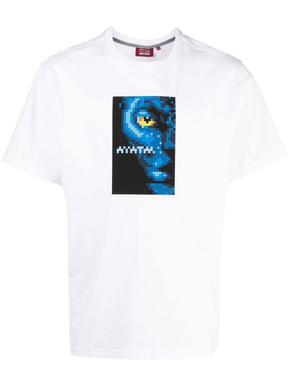MOSTLY HEARD RARELY SEEN blue people cotton t-shirt