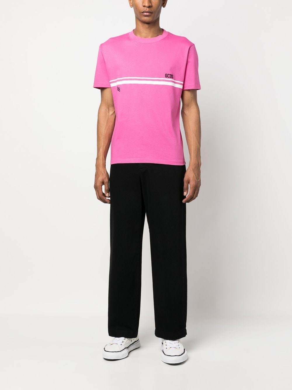 GCDS logo-print short-sleeve t-shirt