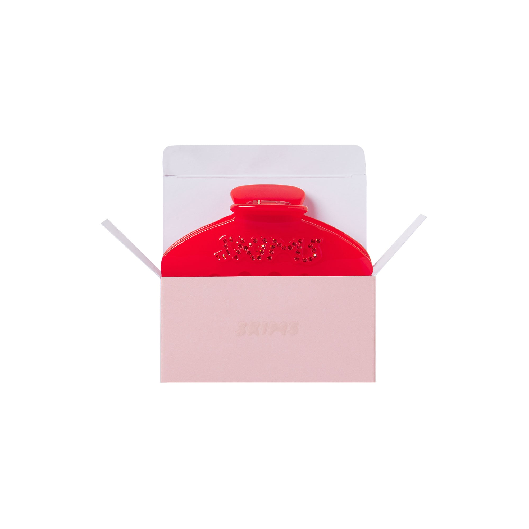 Skims rhinestone claw clip ruby Skims Claw Clip in Red | Lyst main image 4