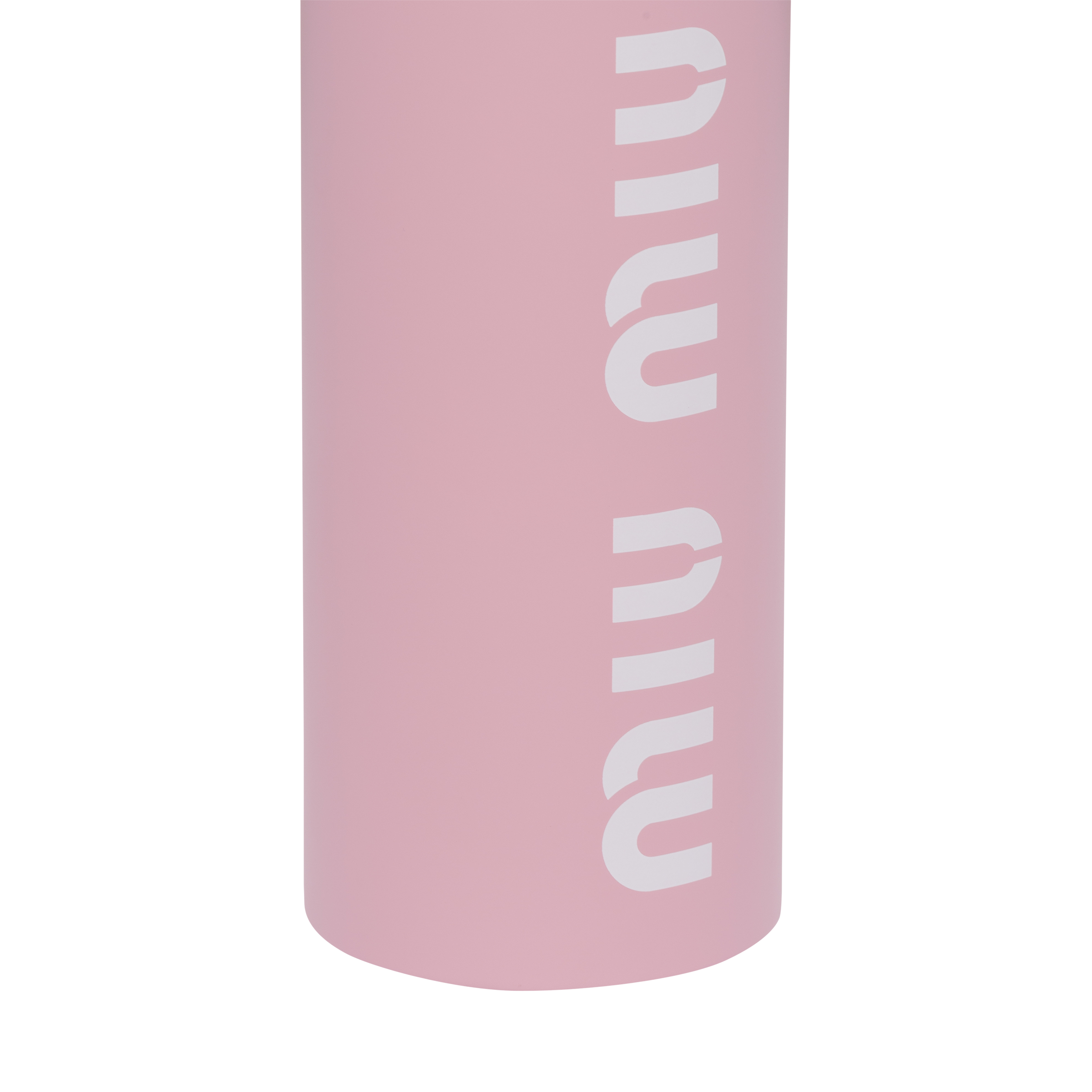 Miu Miu Stainless Steel Water Bottle 500 Ml - Pink/White