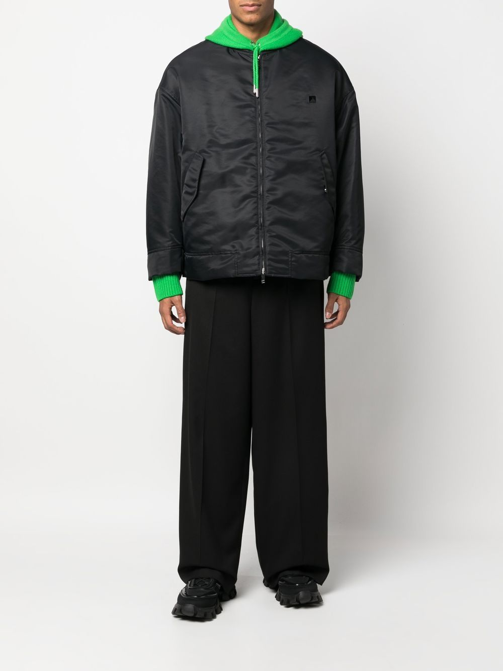 VALENTINO Valentino Garavani Zip-Up Bomber Jacket