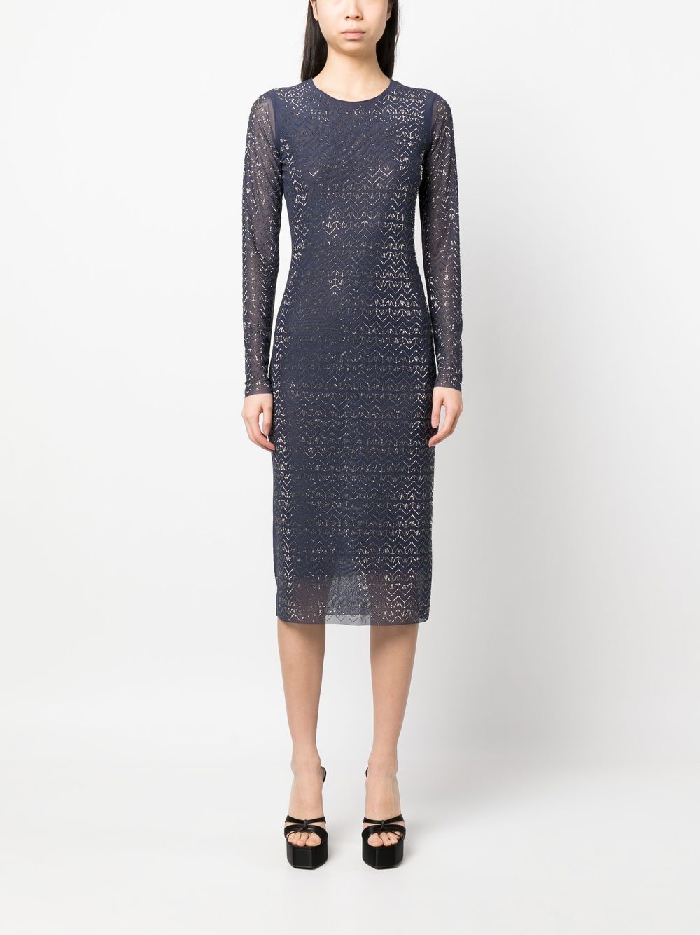 PATRIZIA PEPE Patrizia Pepe Crystal-Embellished Dress