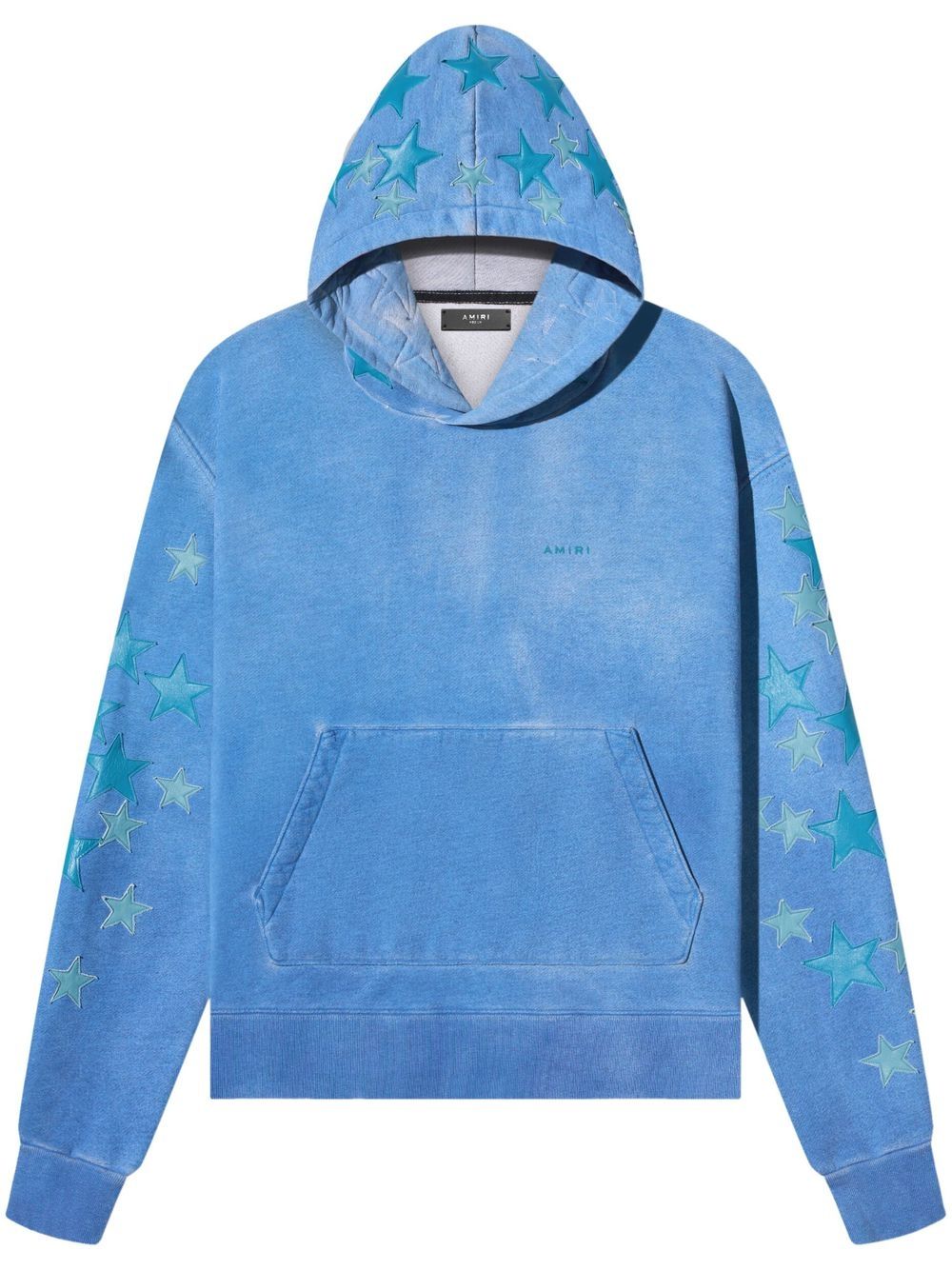 Buy Amiri Paint-splatter Detail Zipped Hoodie - Black At 33% Off