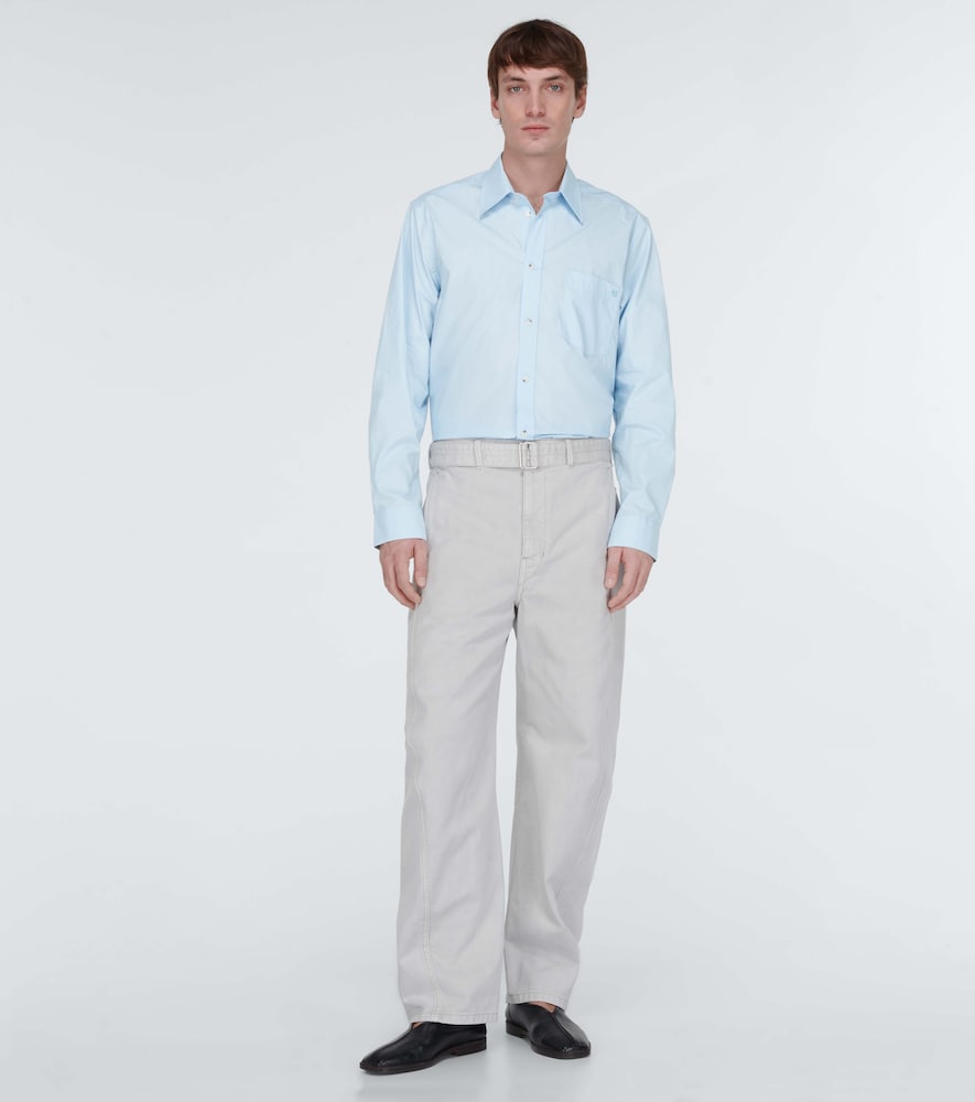 NANUSHKA kaleb cotton oxford shirt