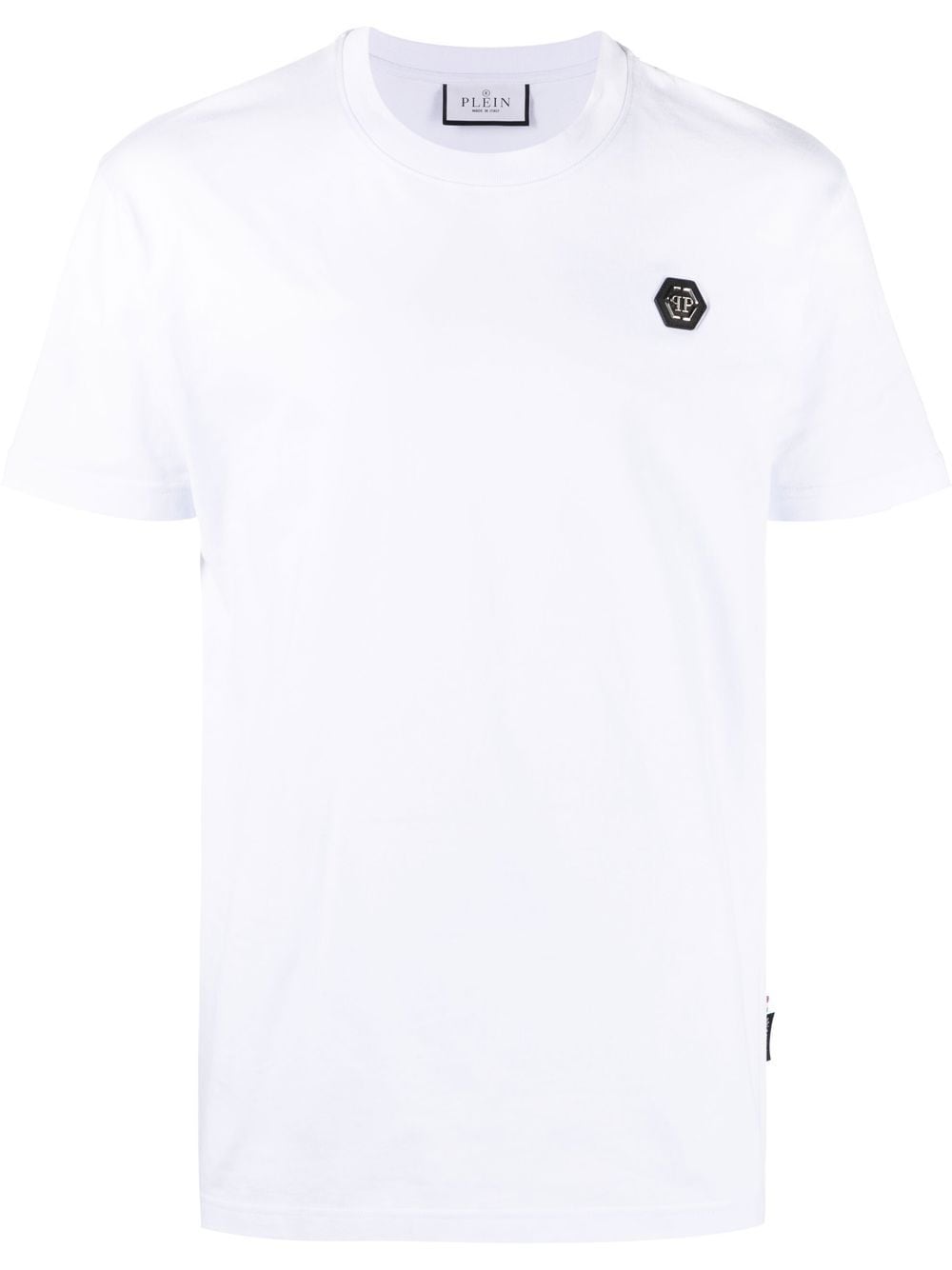 PHILIPP PLEIN logo-patch t-shirt