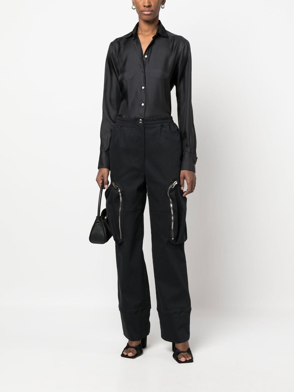 BLANCA VITA Blanca Vita Cargo Straight Trousers