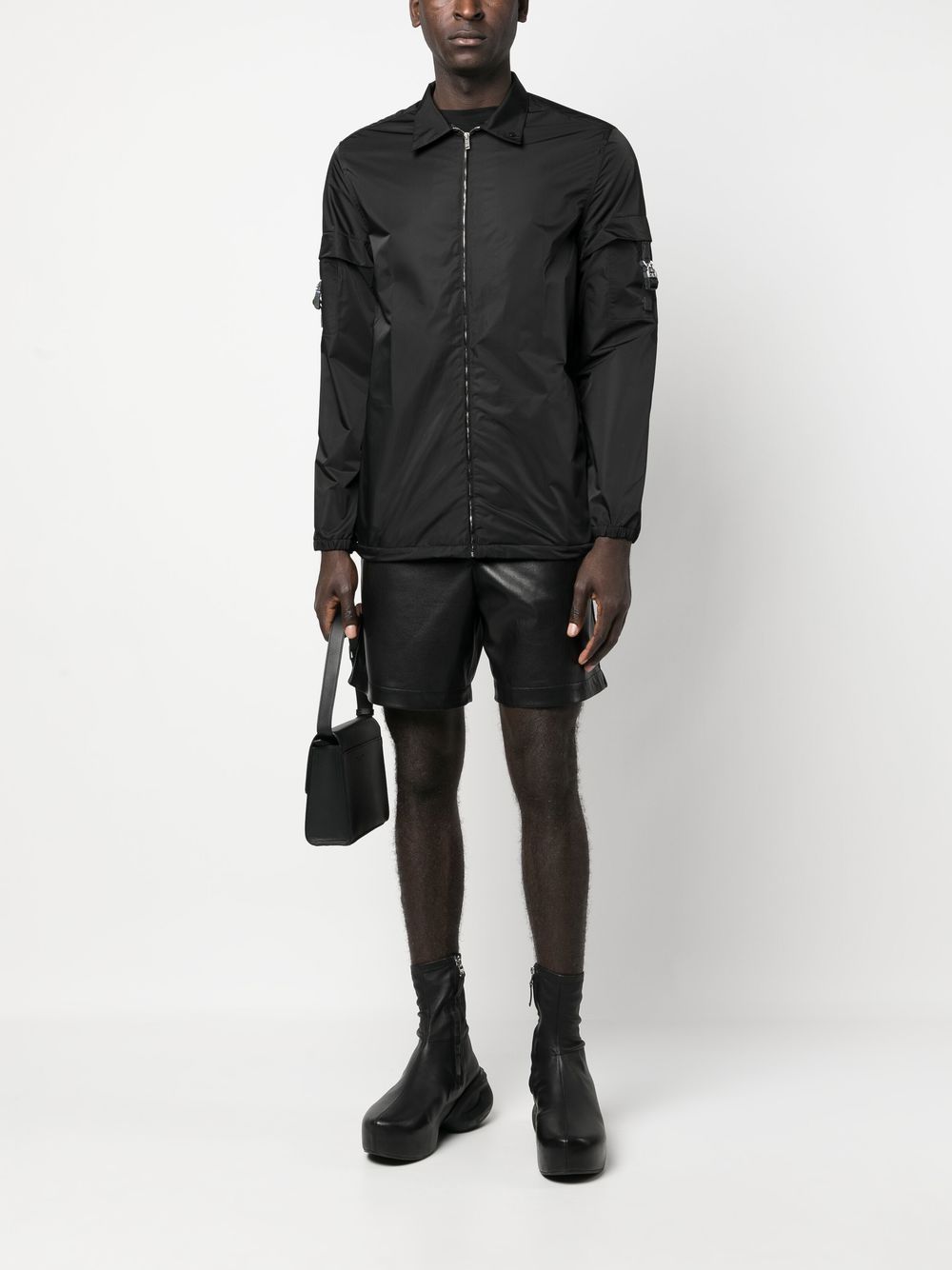 GIVENCHY zipped long-sleeve shirt
