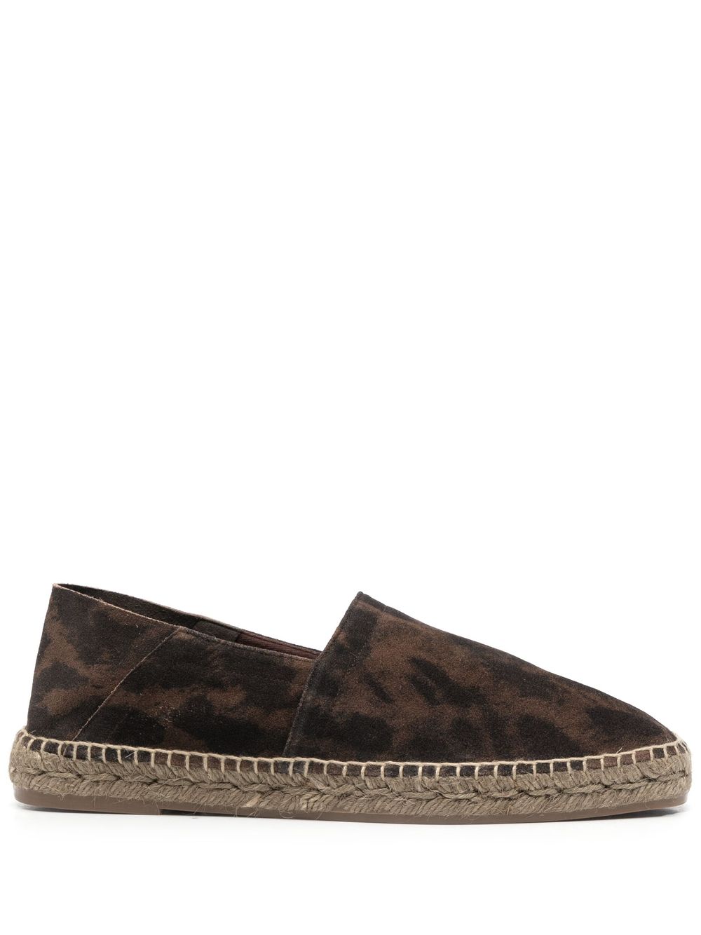 $999 NEW Tom Ford Suede Espadrilles Cheetah Print Slip On Slippers Size 8 D Tom Ford Leopard Print Suede Espadrilles Size 8 US main image 4