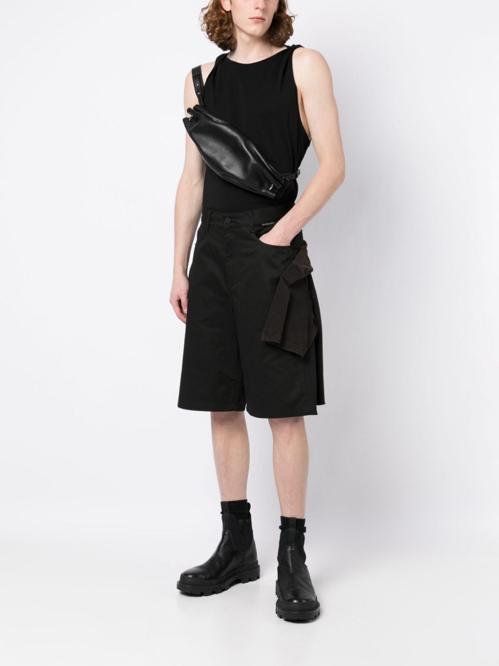 44 LABEL GROUP 44 LABEL GROUP Five-Pocket Bermuda Shorts