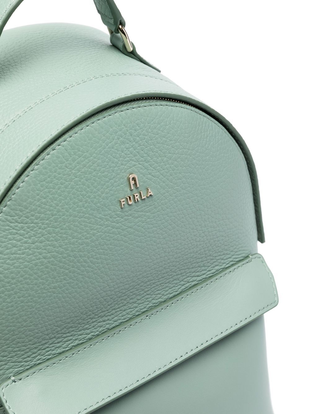 Furla Front Pouch Backpack - Green | Editorialist
