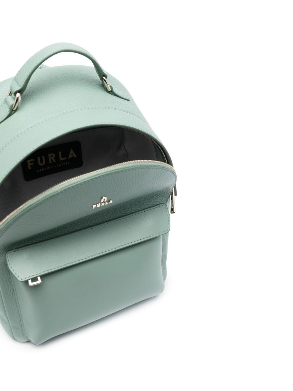 Furla Front Pouch Backpack - Green | Editorialist