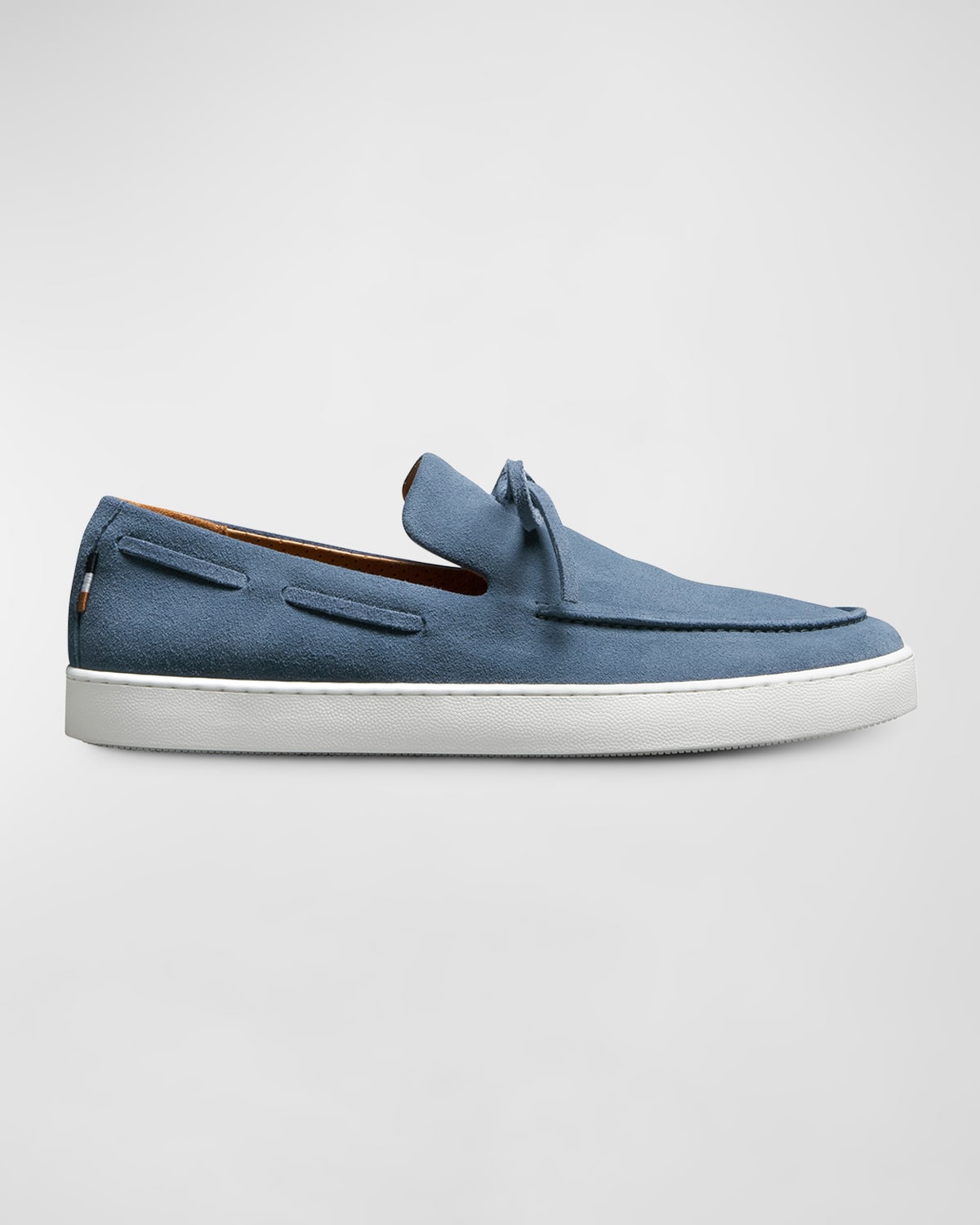 Allen Edmonds Santa Rosa Suede Boat Shoes - Sea | Editorialist display picture 1