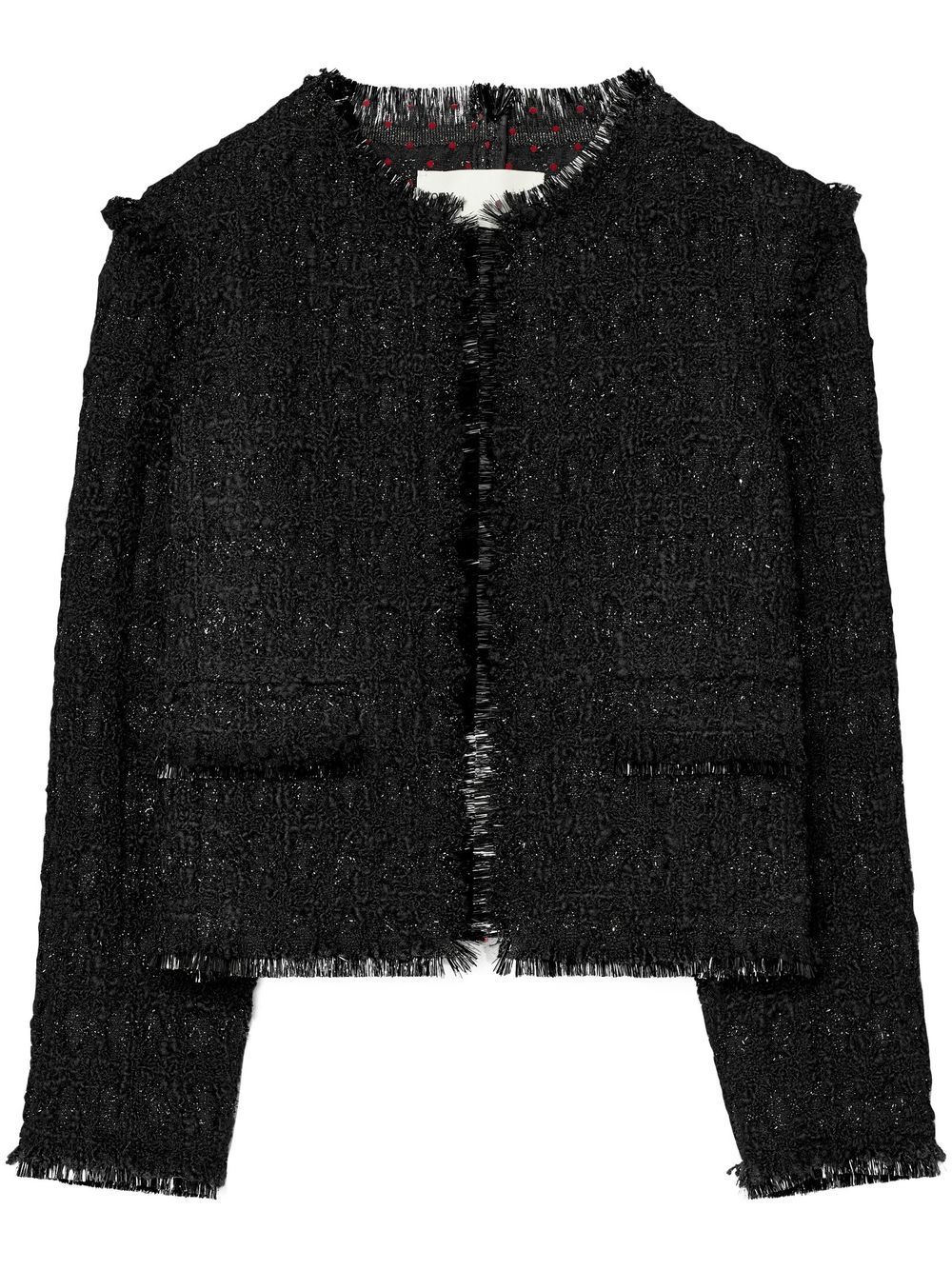MSGM MSGM Single-Breasted Bouclé Blazer