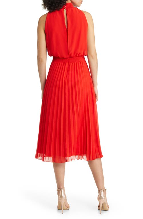 sleeveless pleated midi dress sam edelman Sam Edelman Women's Sleeveless Pleated Midi Dress