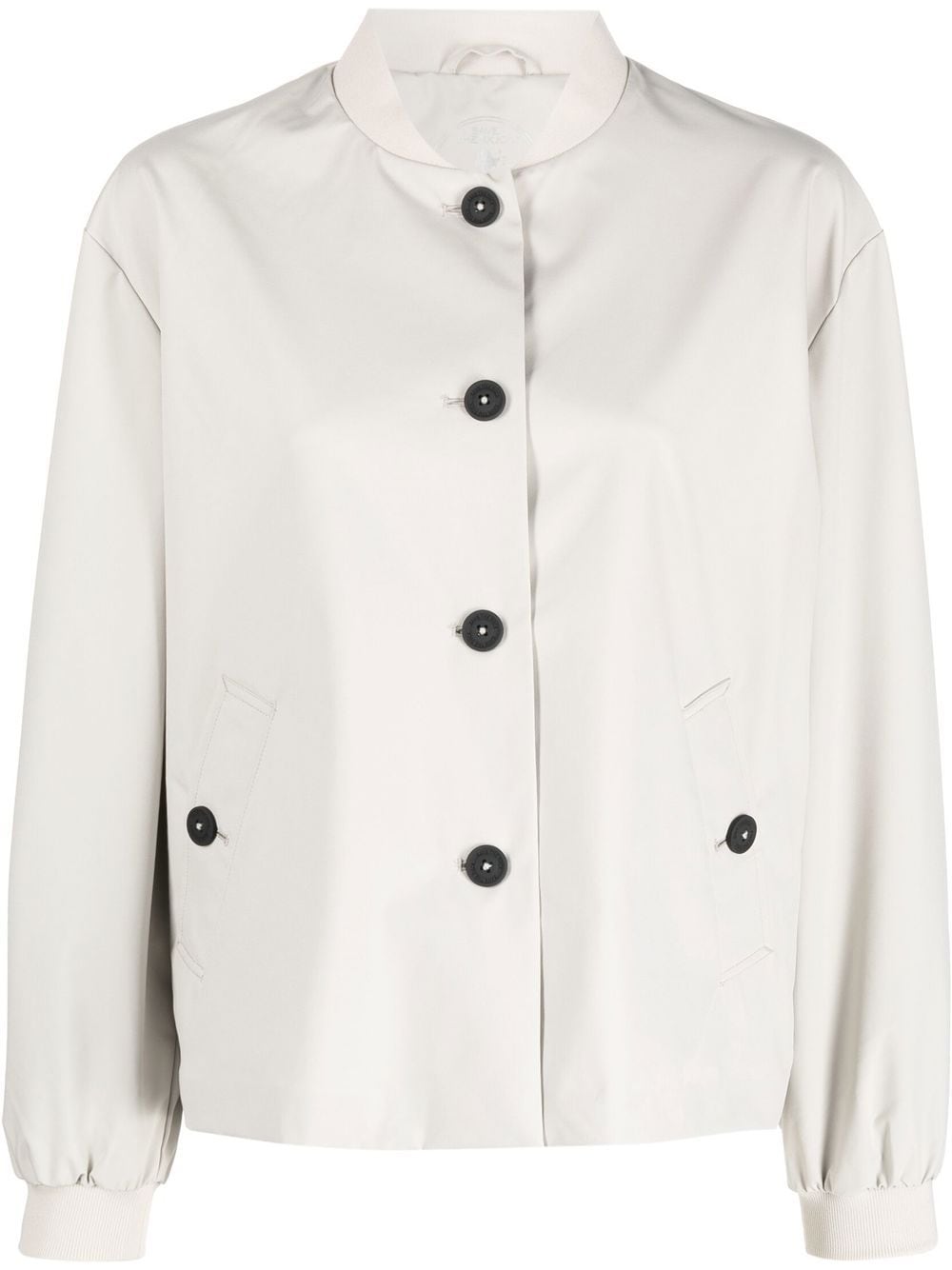 SAVE THE DUCK Save The Duck Logo-Print Bomber Jacket