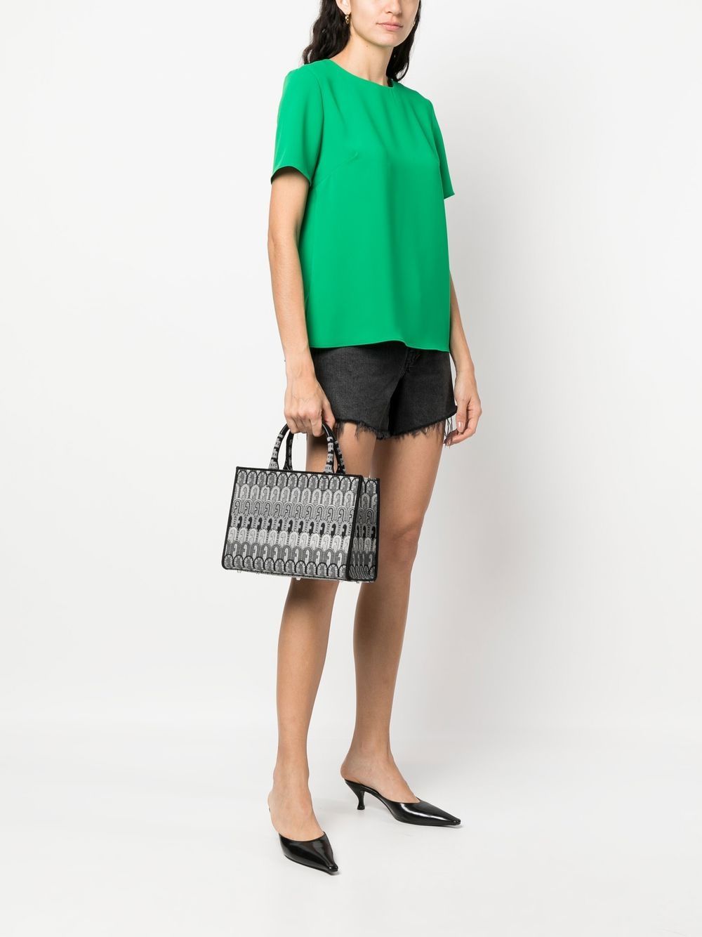FURLA Furla Jacquard-Print Tote