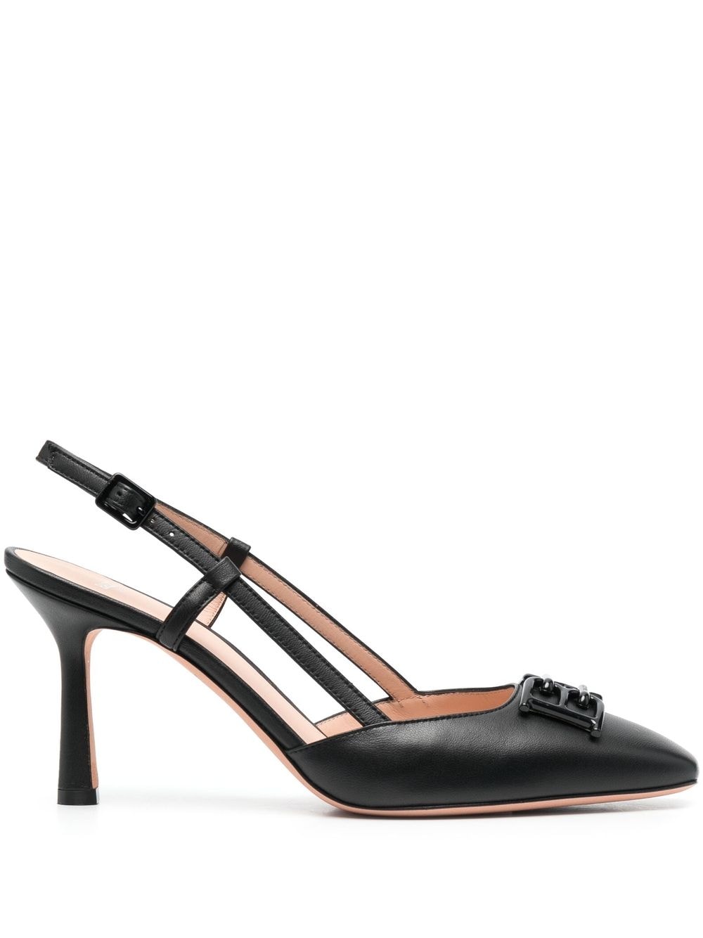 Popular black shoes women's pumps from bally | Editorialist