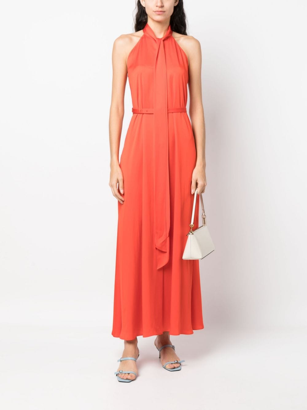 ASPESI ASPESI V-Neck Sleeveless Shirt Dress