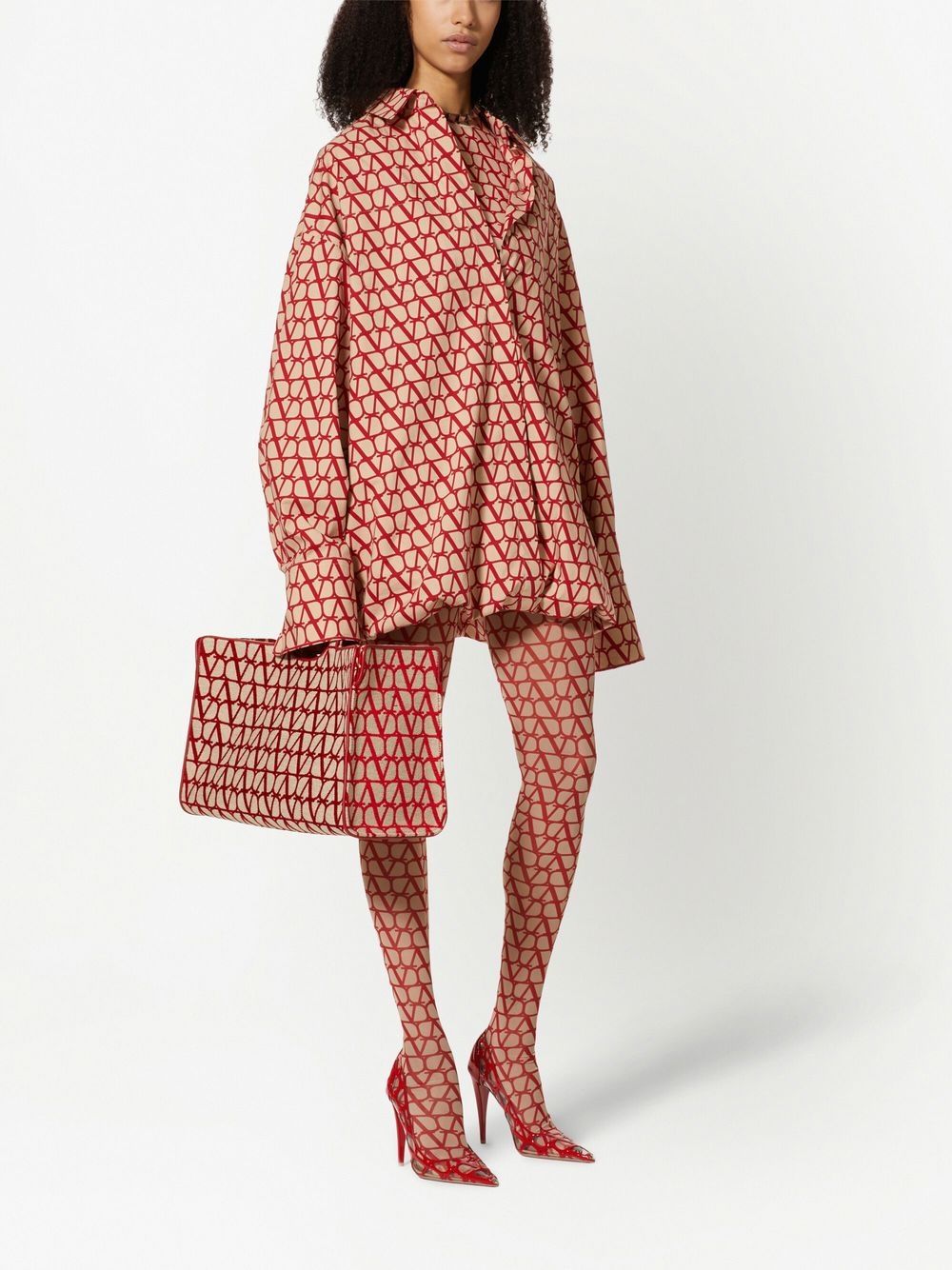 VALENTINO Toile Iconographe Shirtdress