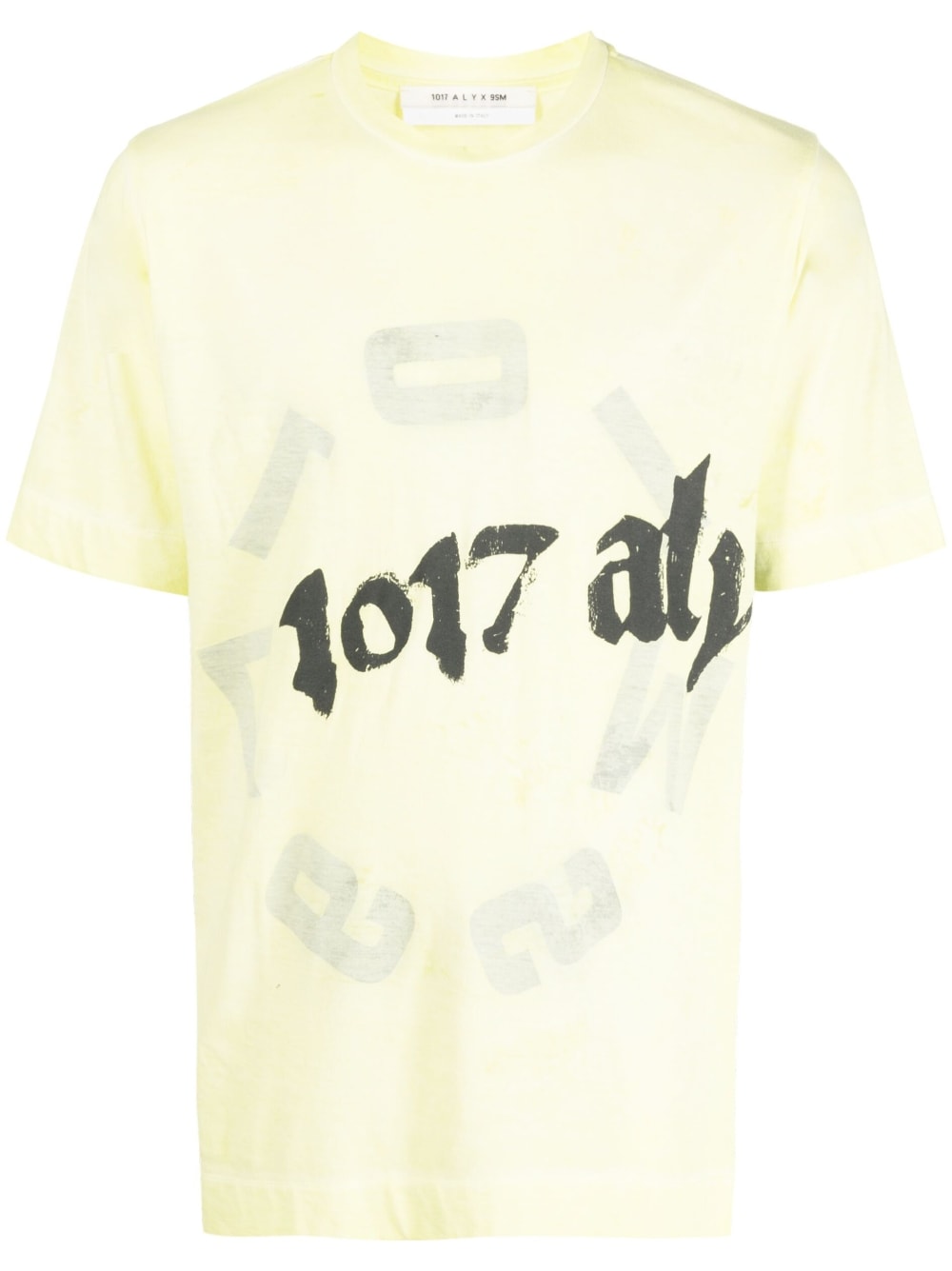 1017 ALYX 9SM logo-print detail t-shirt
