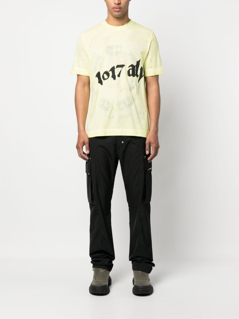 1017 ALYX 9SM logo-print detail t-shirt