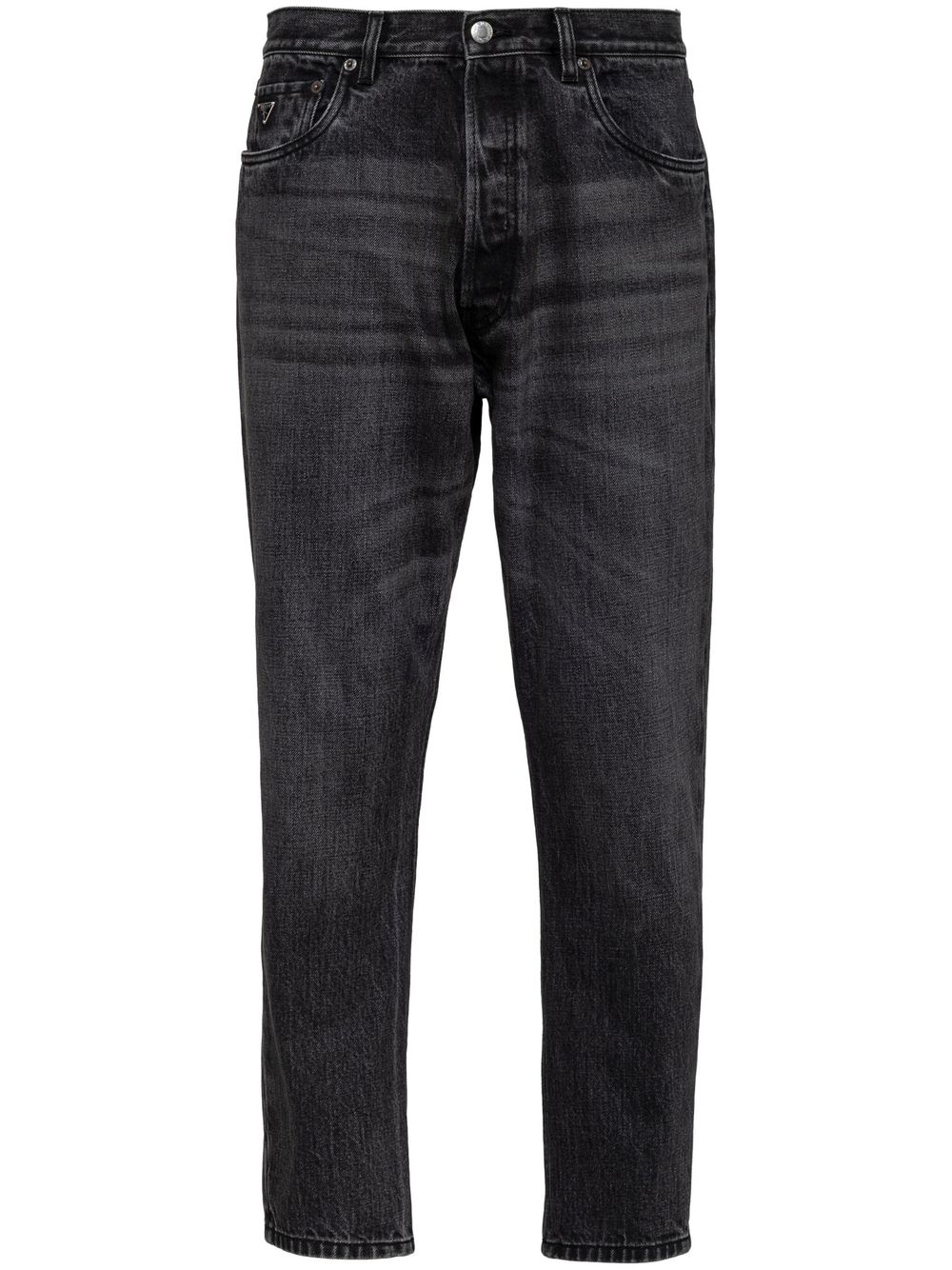 Prada Washed Black Denim Jeans Size 28