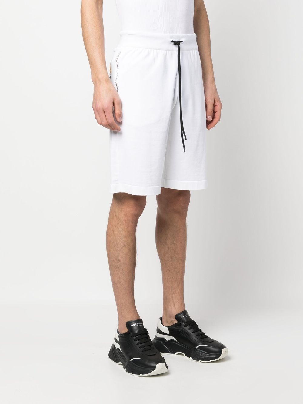 ICEBERG Logo-Print Track Shorts