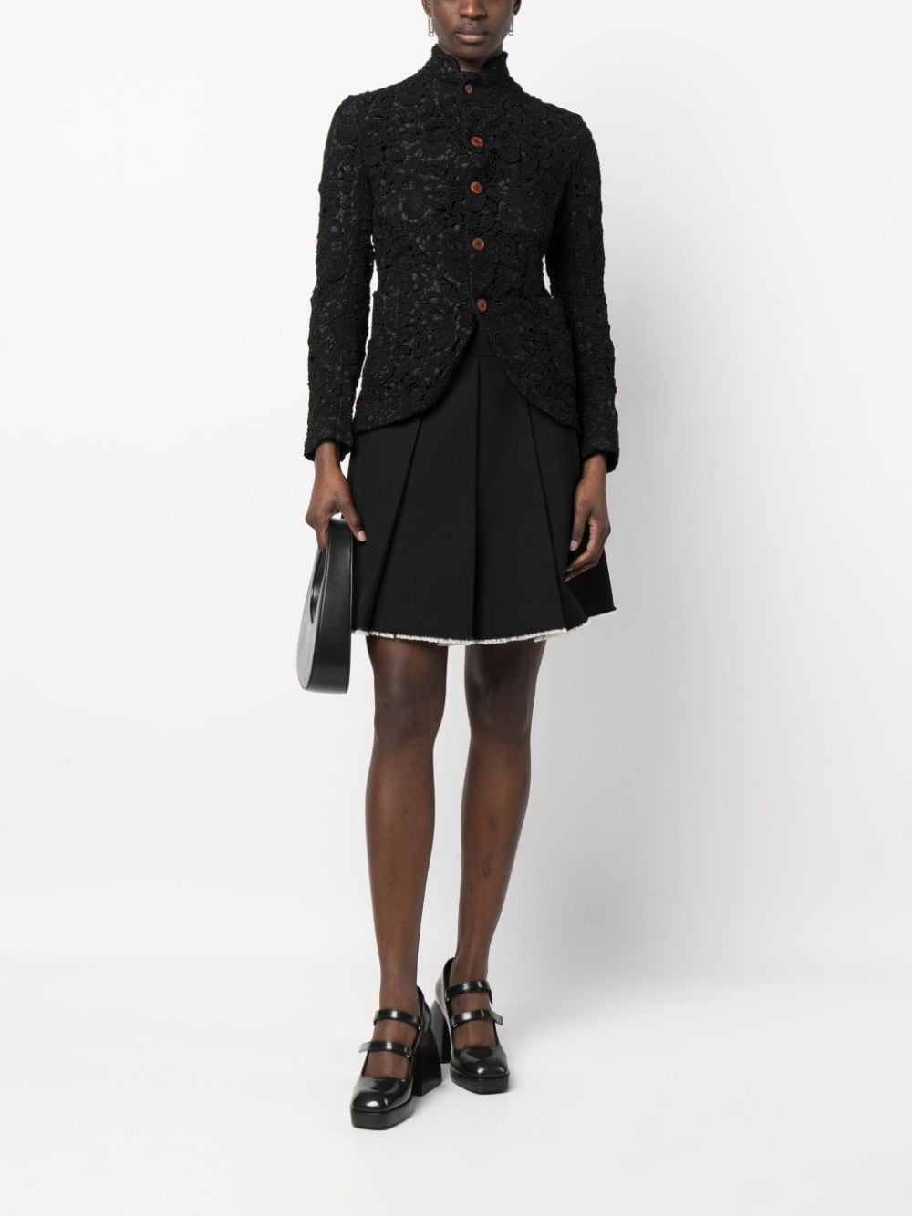 COMME DES GARÇONS Comme Des Garçons Comme Des Garçons floral-embroidered jacket