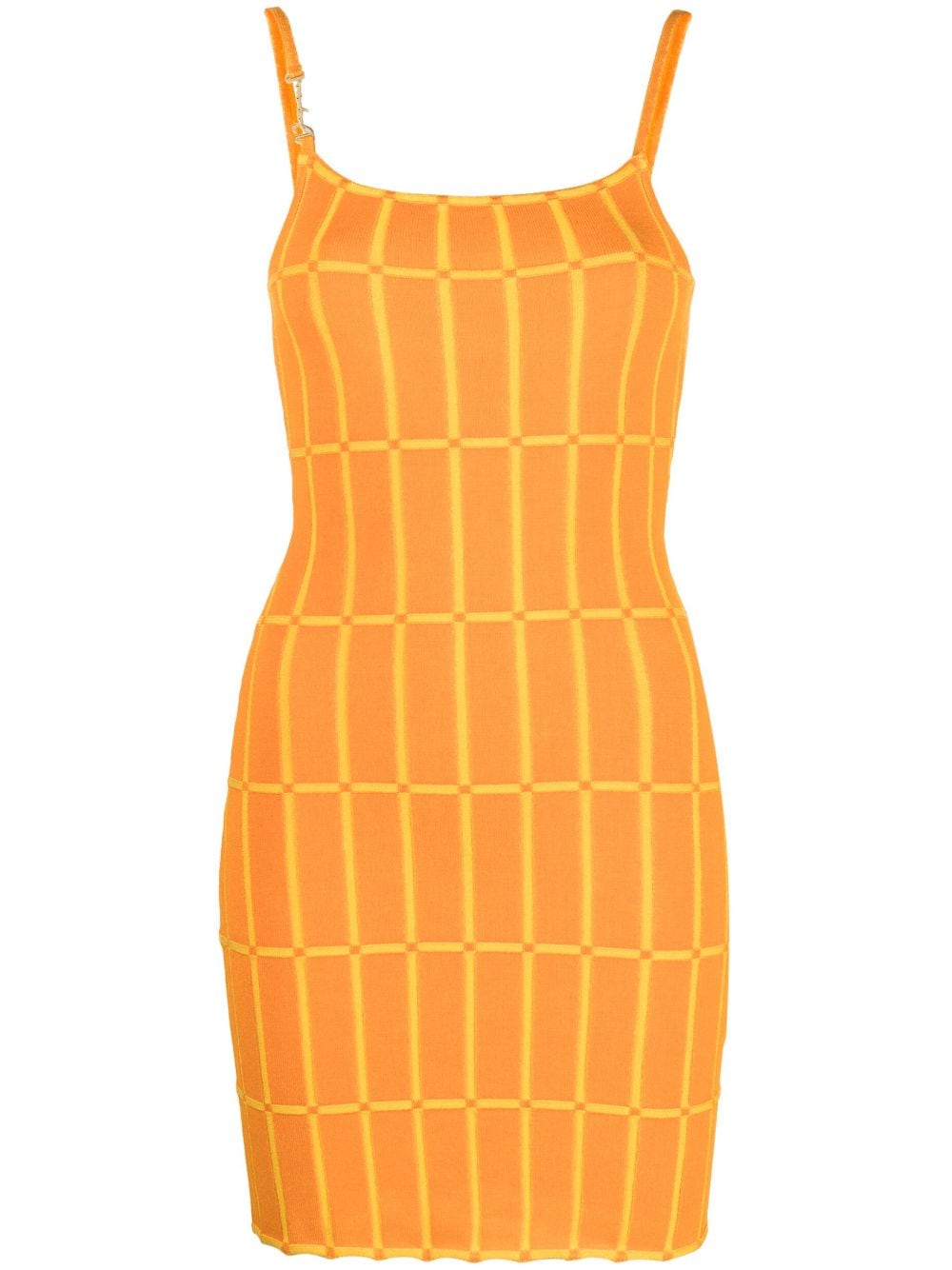Jacquemus La Robe Maille Malha Minidress - Orange - 28% Off | Editorialist