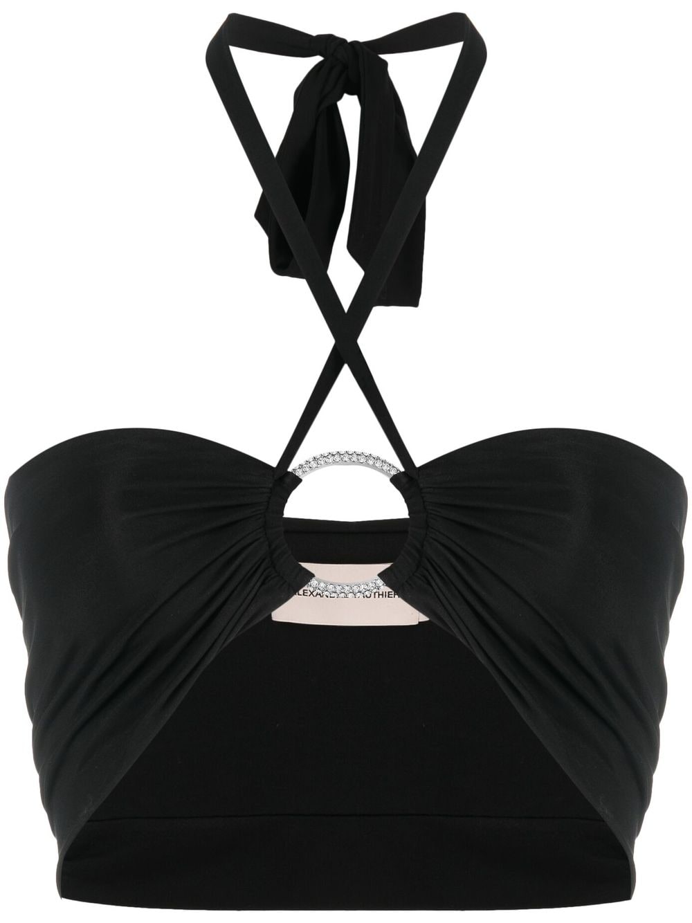 ALEXANDRE VAUTHIER Alexandre Vauthier Ring-Detail Belted Skirt