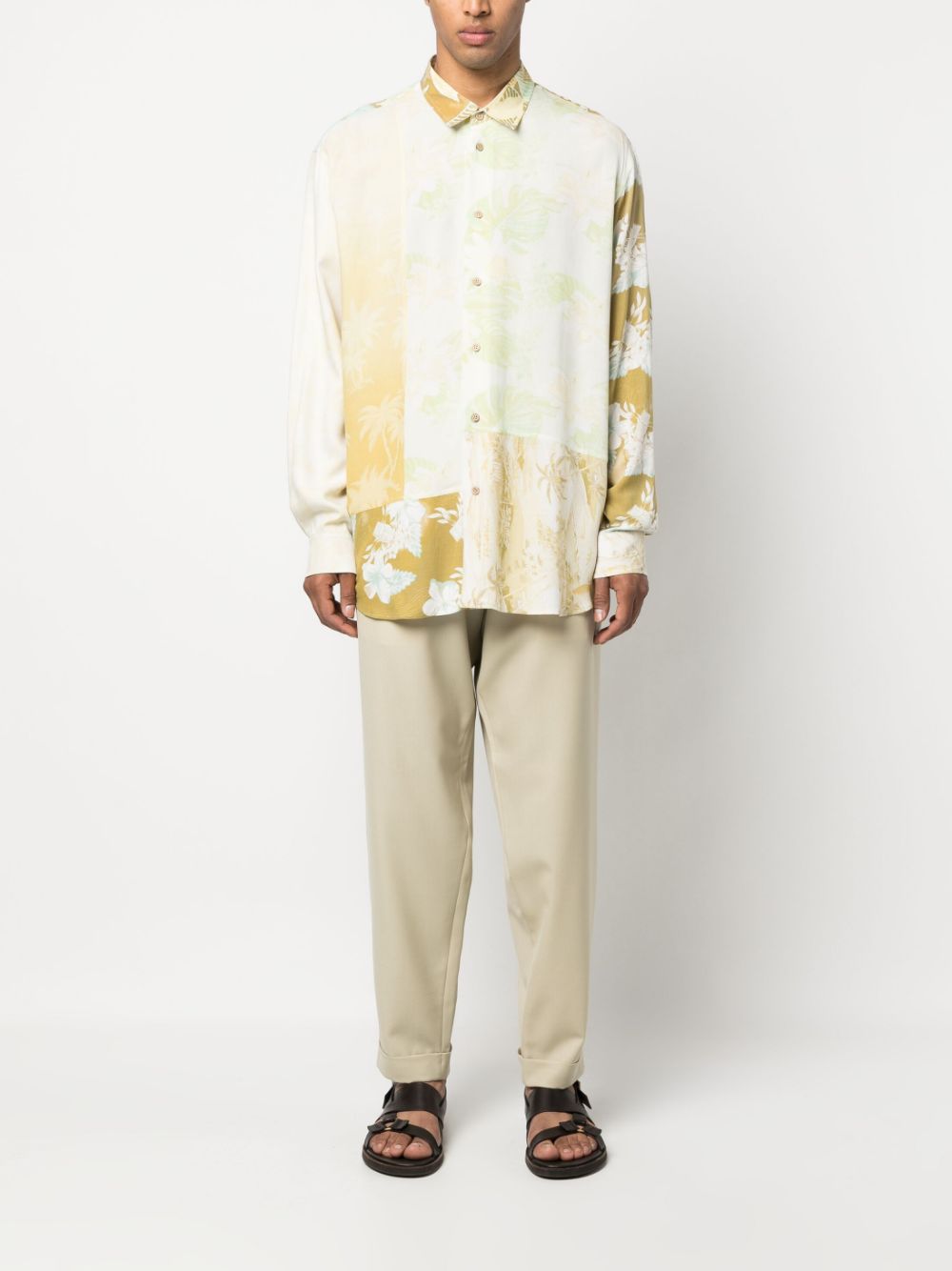 MAGLIANO graphic-print cotton shirt