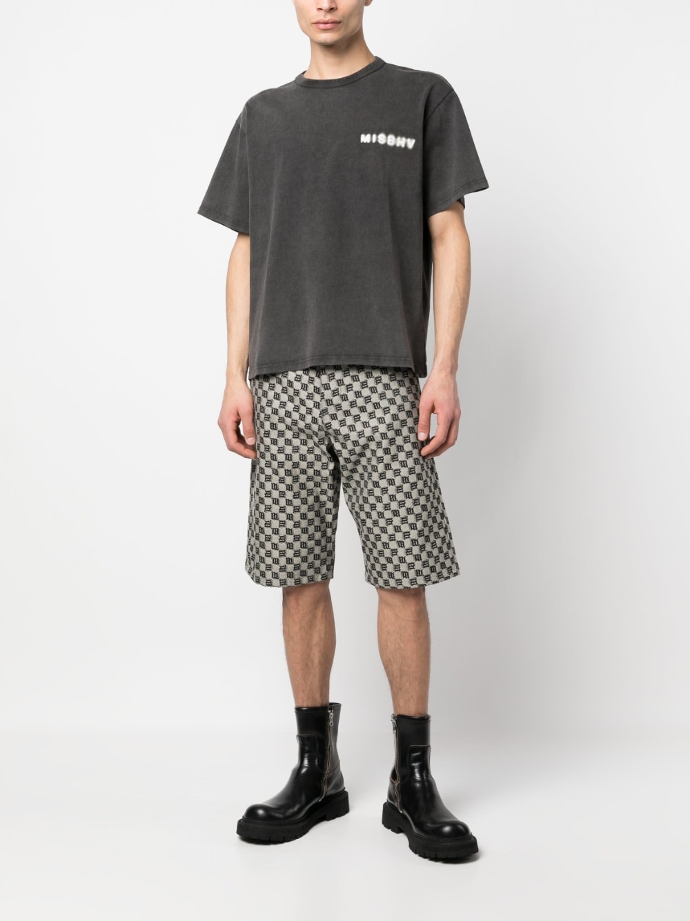 MISBHV logo-print cotton t-shirt