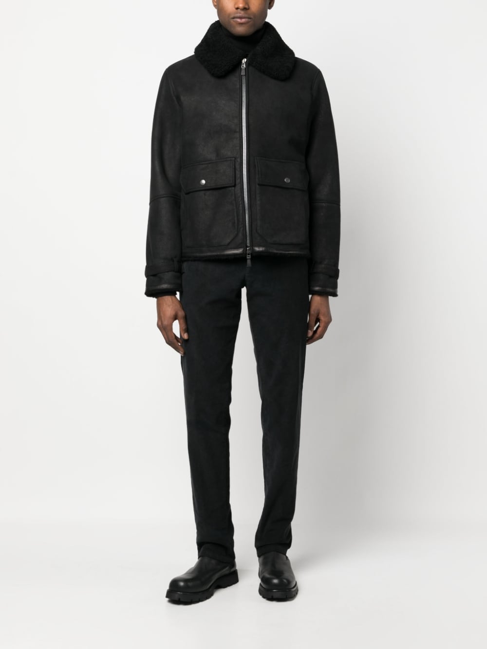LARDINI Lardini Corduroy Straight Leg Trousers
