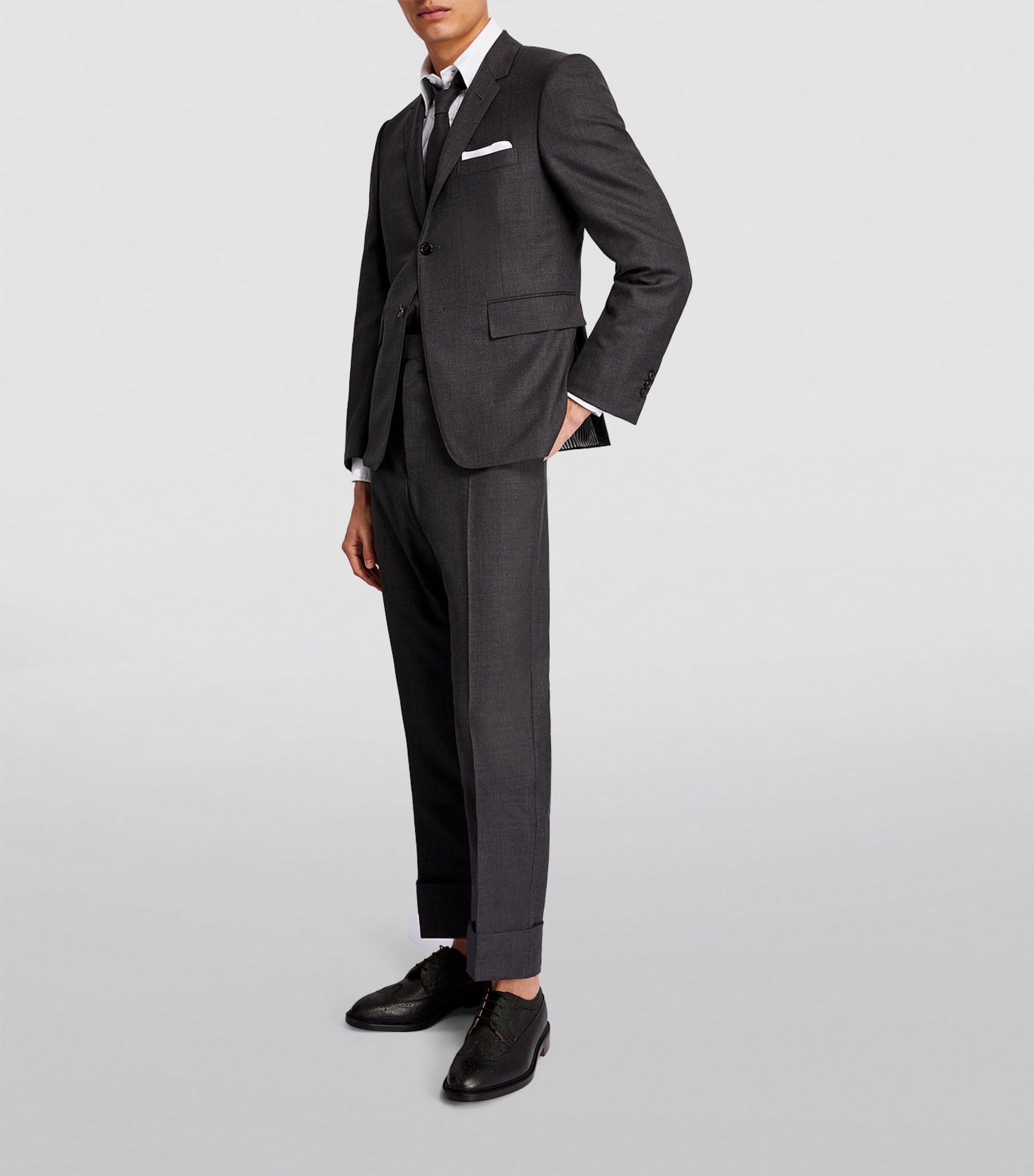 THOM BROWNE Leather Longwing Brogues